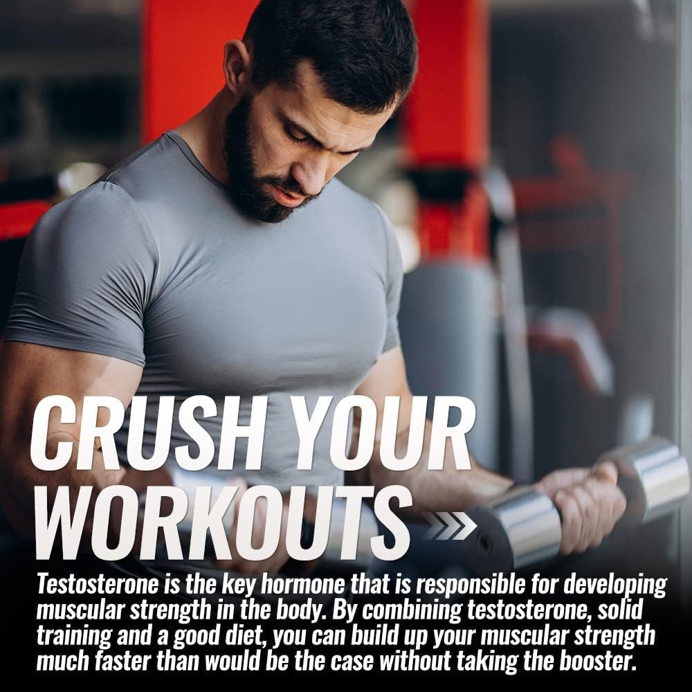 Testosterone Booster For Men Estrogen Blocker Supplement Natural